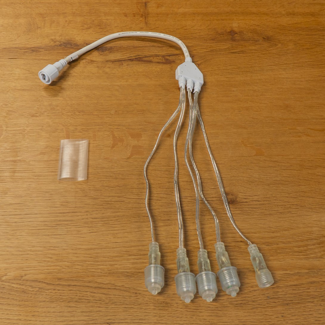 Low-V connect - Multi connector x 5 - white | LOW-V Multi Connector ...