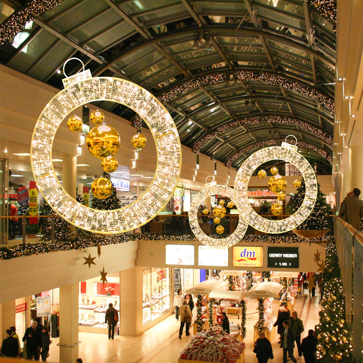 Anneau lumineux "Waterloo" - leds blanc chaud - 140 x 120 cm - 24V ...